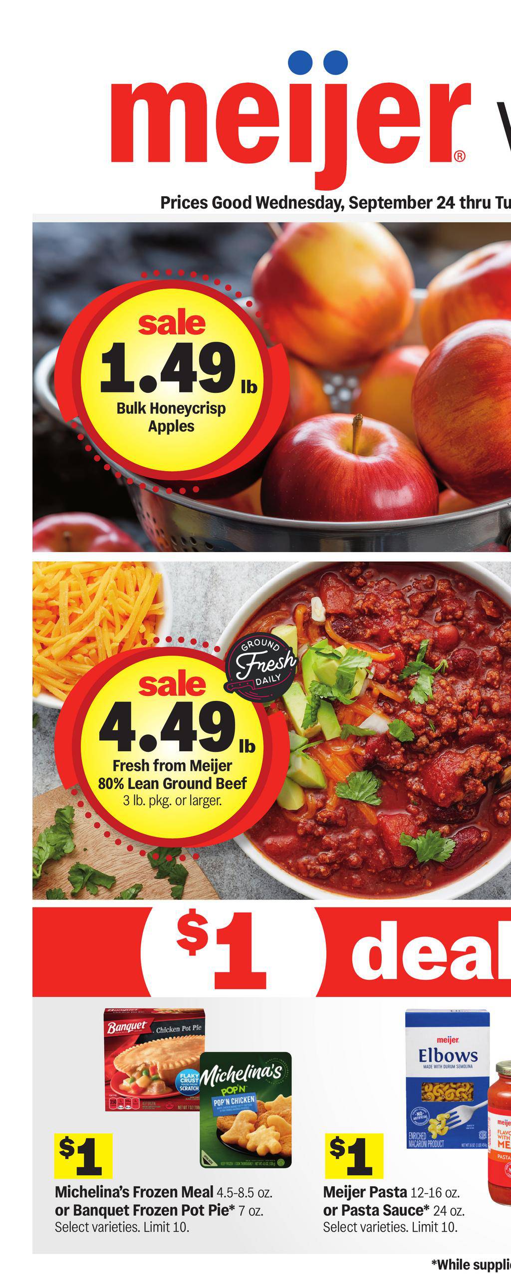 Meijer Weekly Ad September 24 - 30, 2025 | WeeklyAds2