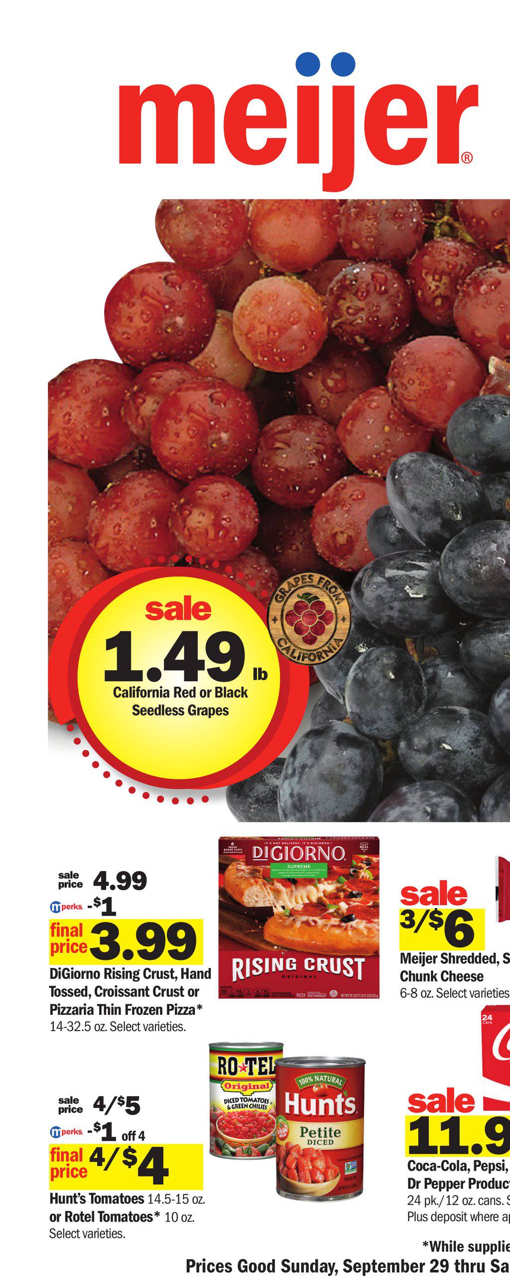 Meijer Weekly Ad September 29 - October 5, 2024 | WeeklyAds2