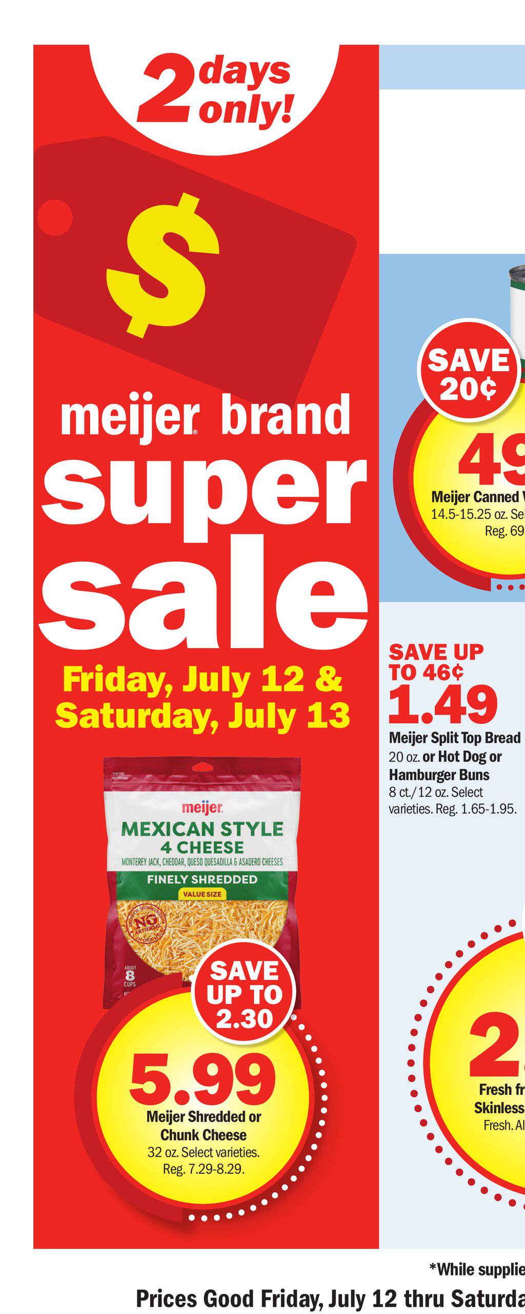 Meijer Weekly Ad Super Sale July 12 - 13, 2024 | WeeklyAds2