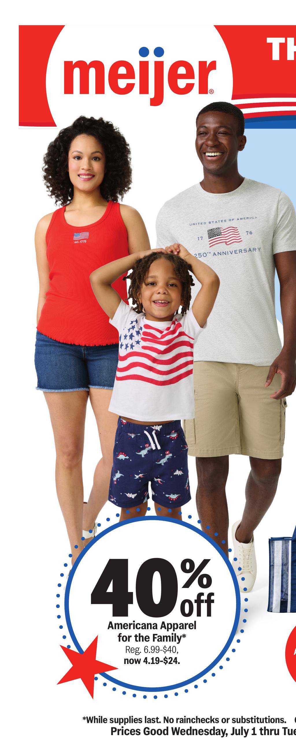 Meijer Weekly Ad the good life is deals all summer July 1 - 7, 2026 ...
