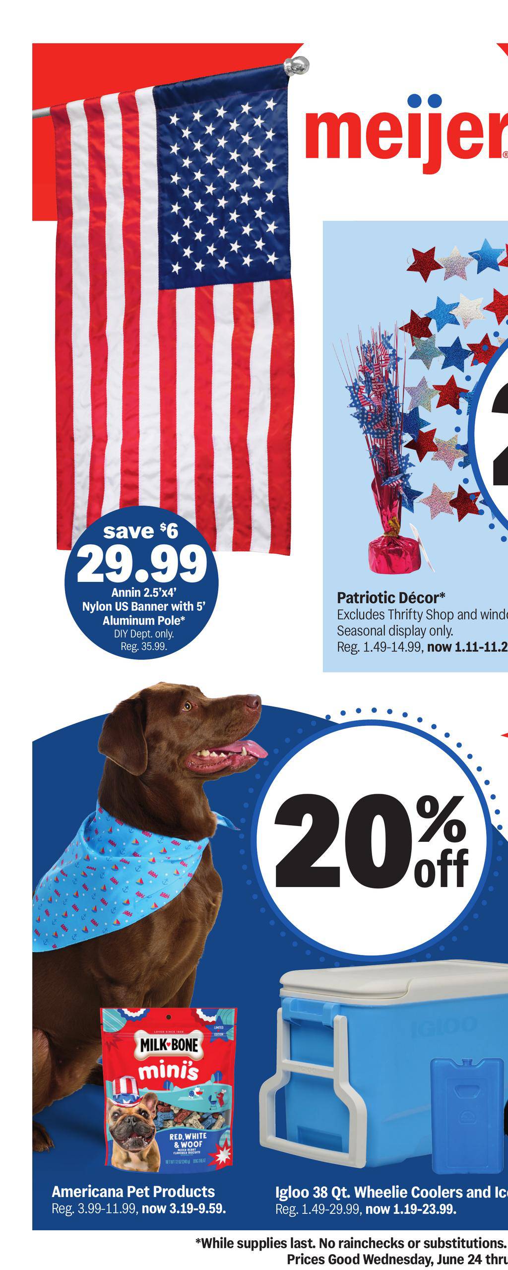 Meijer Weekly Ad the good life is deals all summer June 24 - 30, 2026 ...