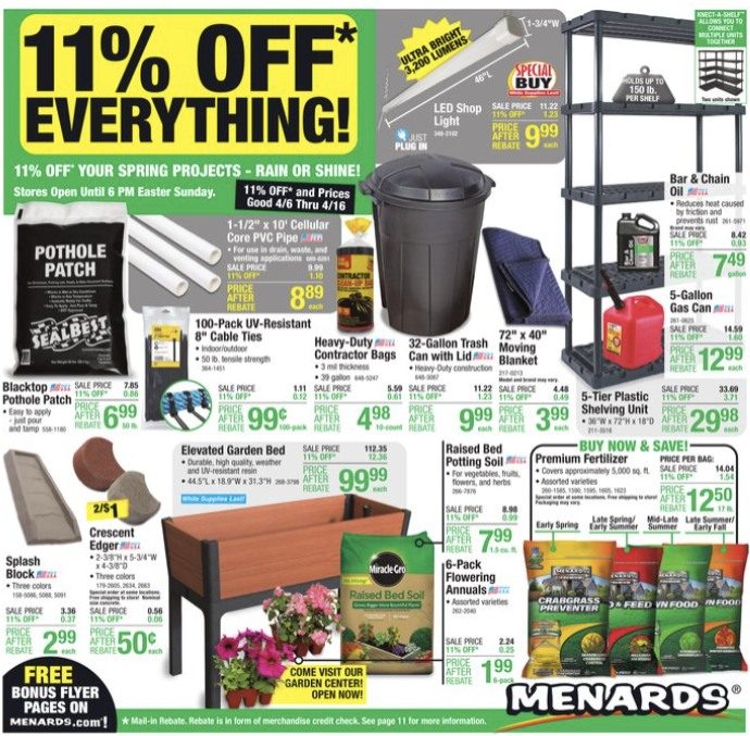 Menards Ad Apr 6 - 16, 2023 | WeeklyAds2