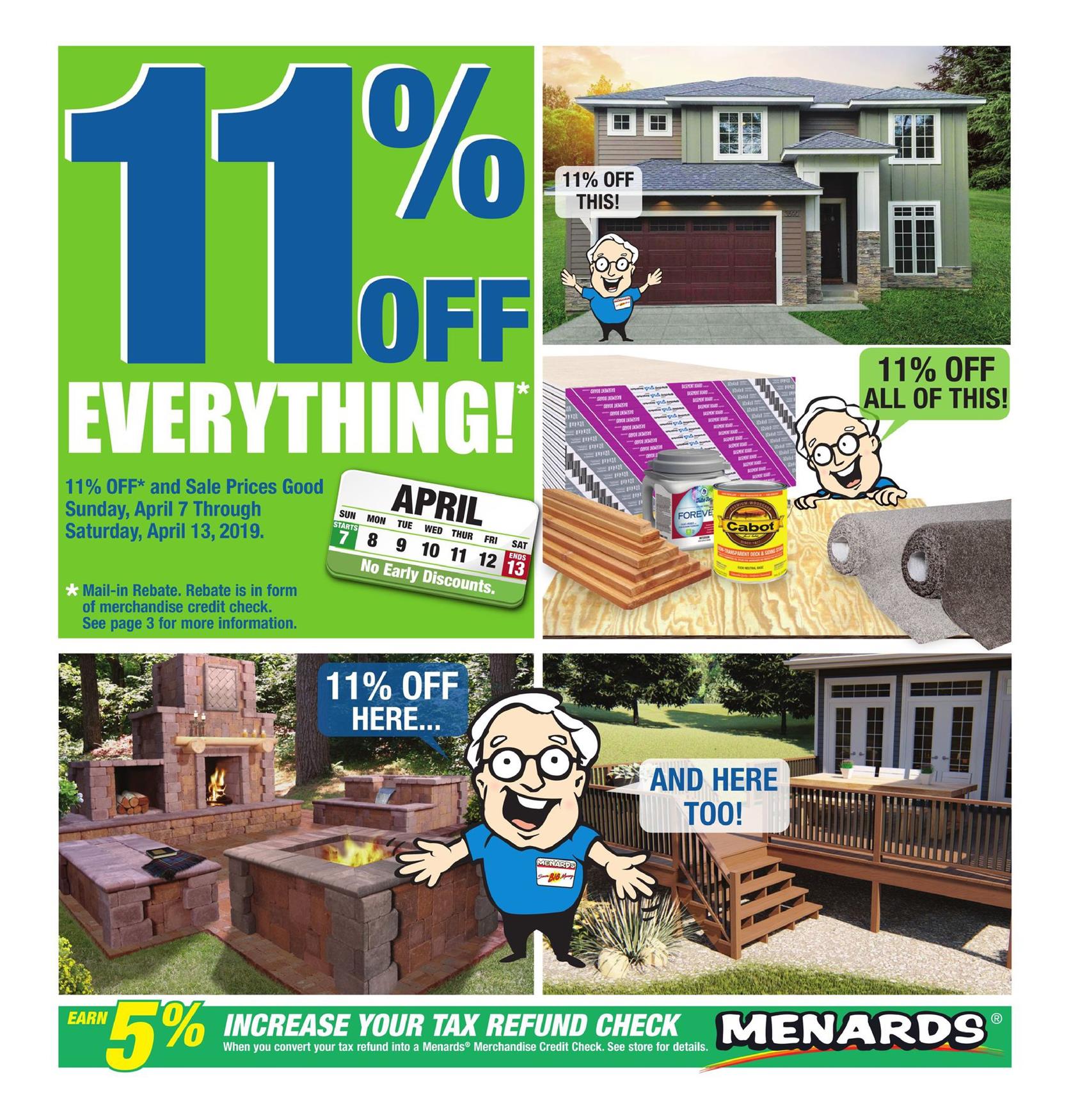 Menards Ad Apr 7 - 13, 2019 | WeeklyAds2