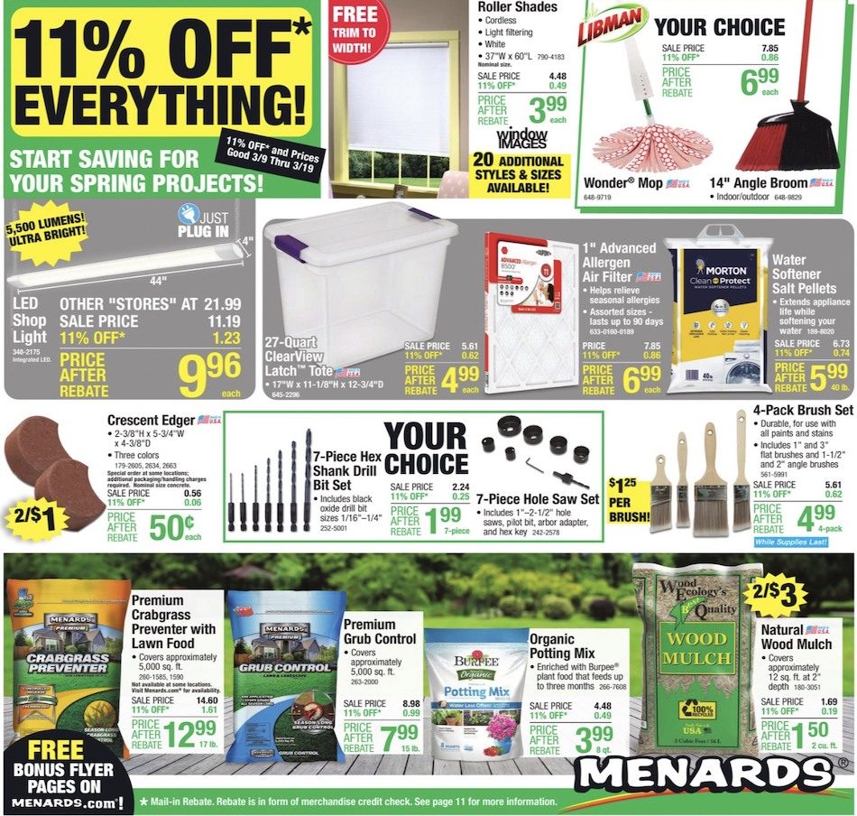 Menards Ad Mar 9 - 19, 2023 | WeeklyAds2
