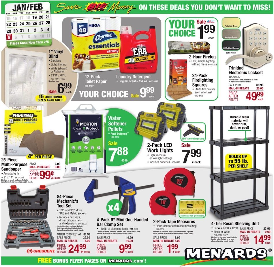 Menards Weekly Ad Jan 19 - Feb 5, 2023 | WeeklyAds2
