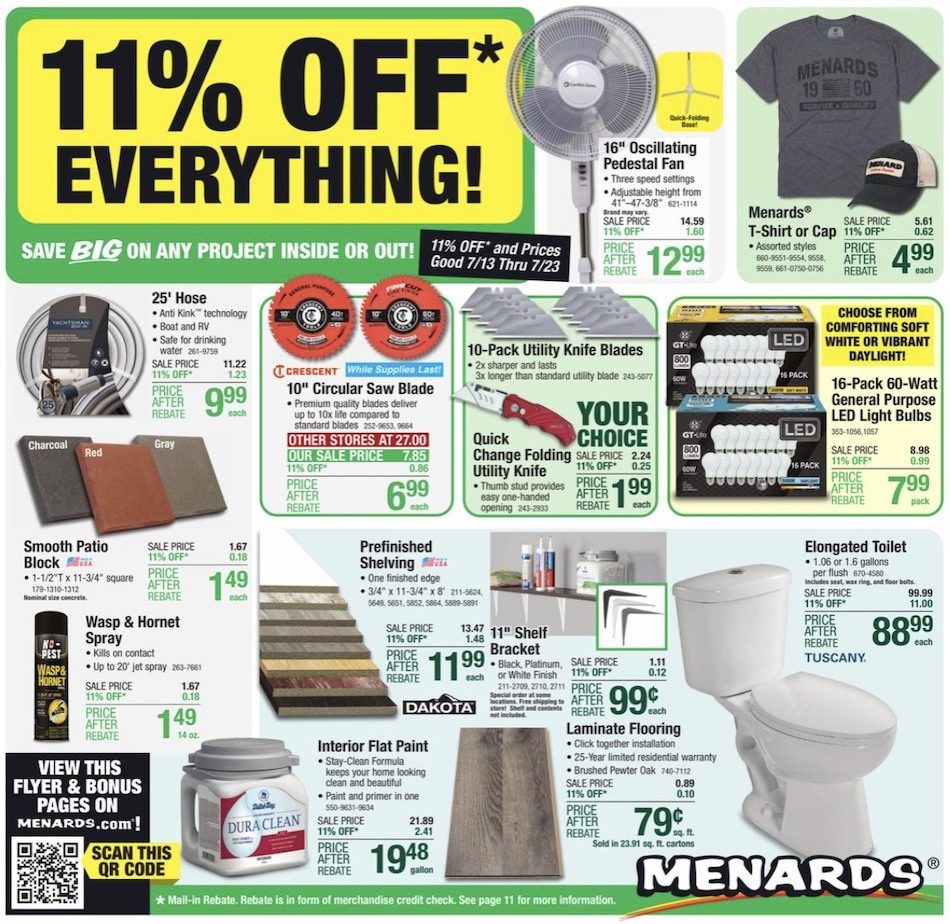 Menards Weekly Ad Jul 13 - 23, 2023 | WeeklyAds2