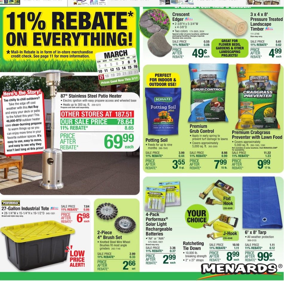 Menards Weekly Ad Mar 7 - 17, 2024 | WeeklyAds2