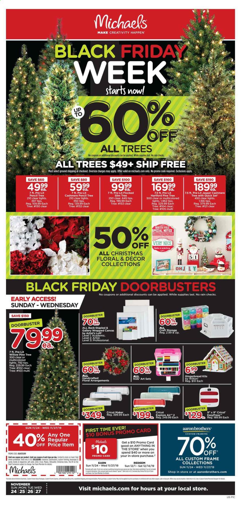 Michaels Ad Black Friday Week Nov 2019 | WeeklyAds2