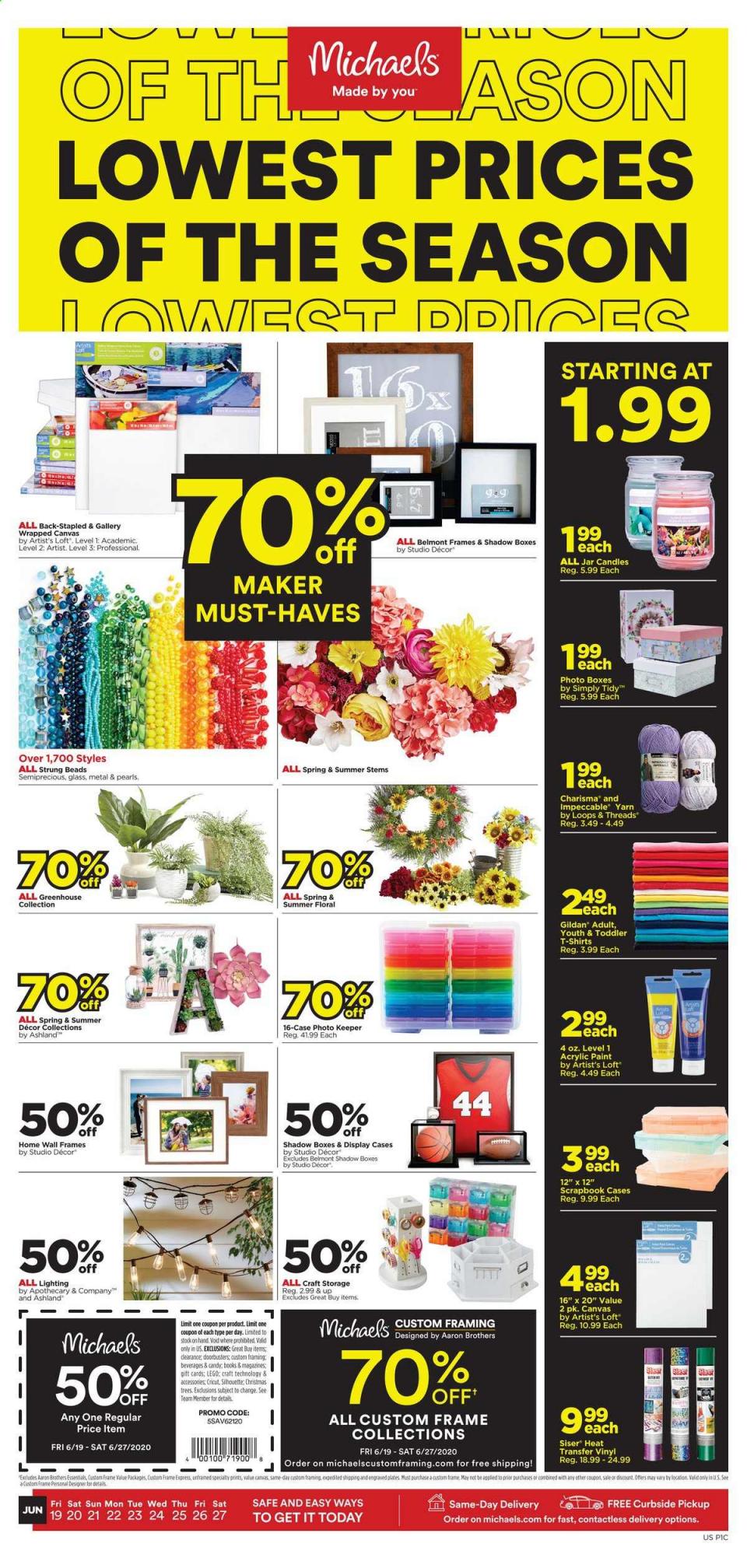 Michaels Ad Jun 19 - 27, 2020 | WeeklyAds2