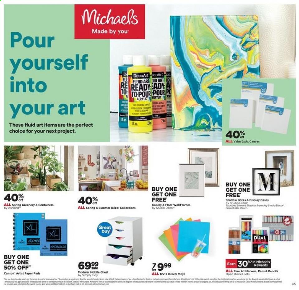 Michaels Weekly Ad Apr 4 - 10, 2021 | WeeklyAds2