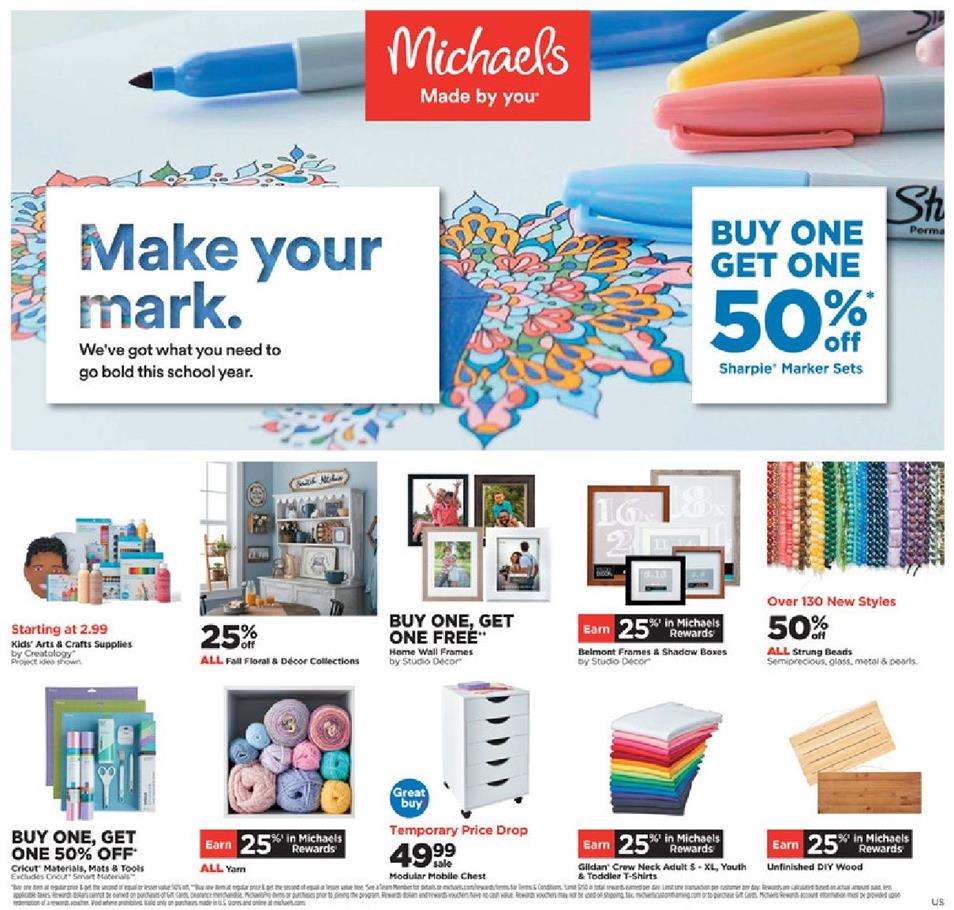 Michaels Weekly Ad Aug 15 - 21, 2021 | WeeklyAds2