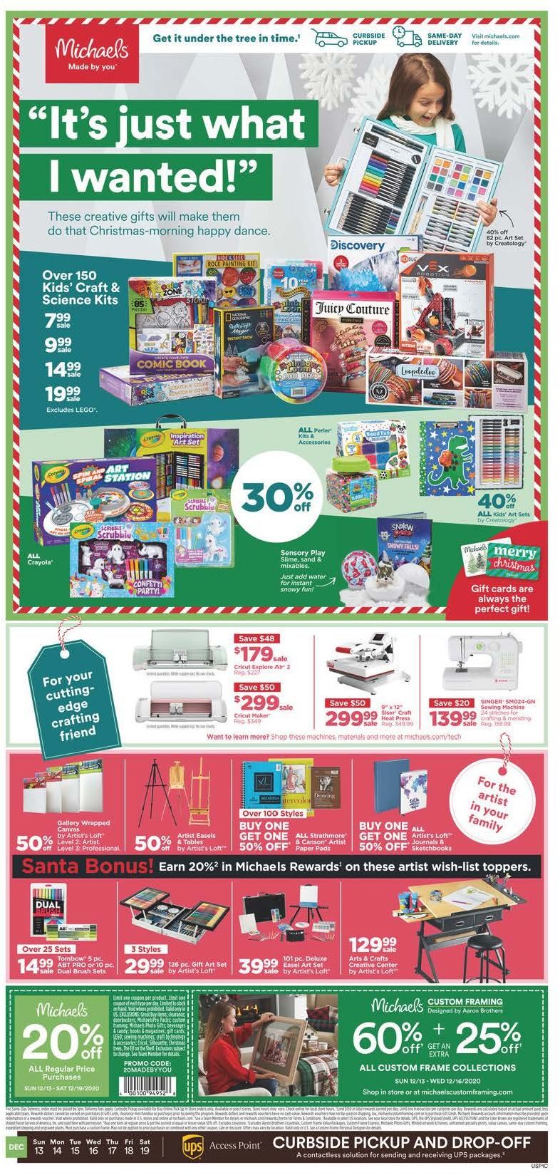 Michaels Weekly Ad Dec 13 - 19, 2020 | WeeklyAds2