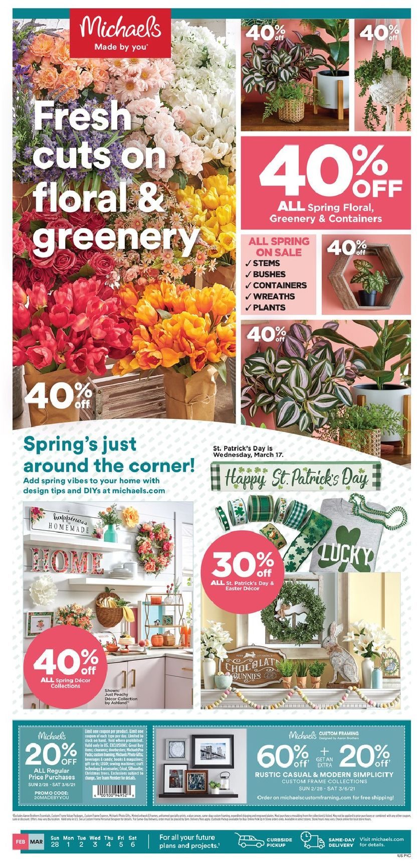 Michaels Weekly Ad Feb 28 - Mar 6, 2021 | WeeklyAds2