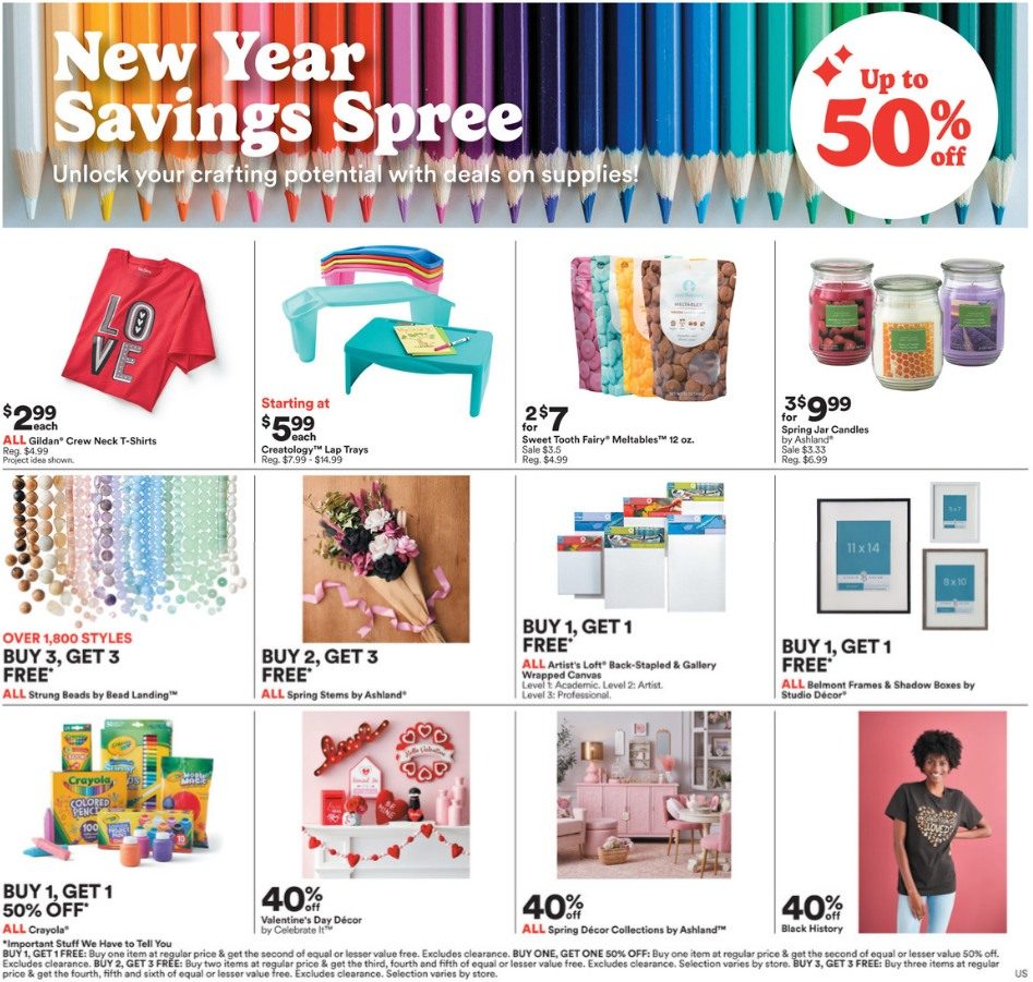Michaels Weekly Ad Jan 21 - 27, 2024 | WeeklyAds2