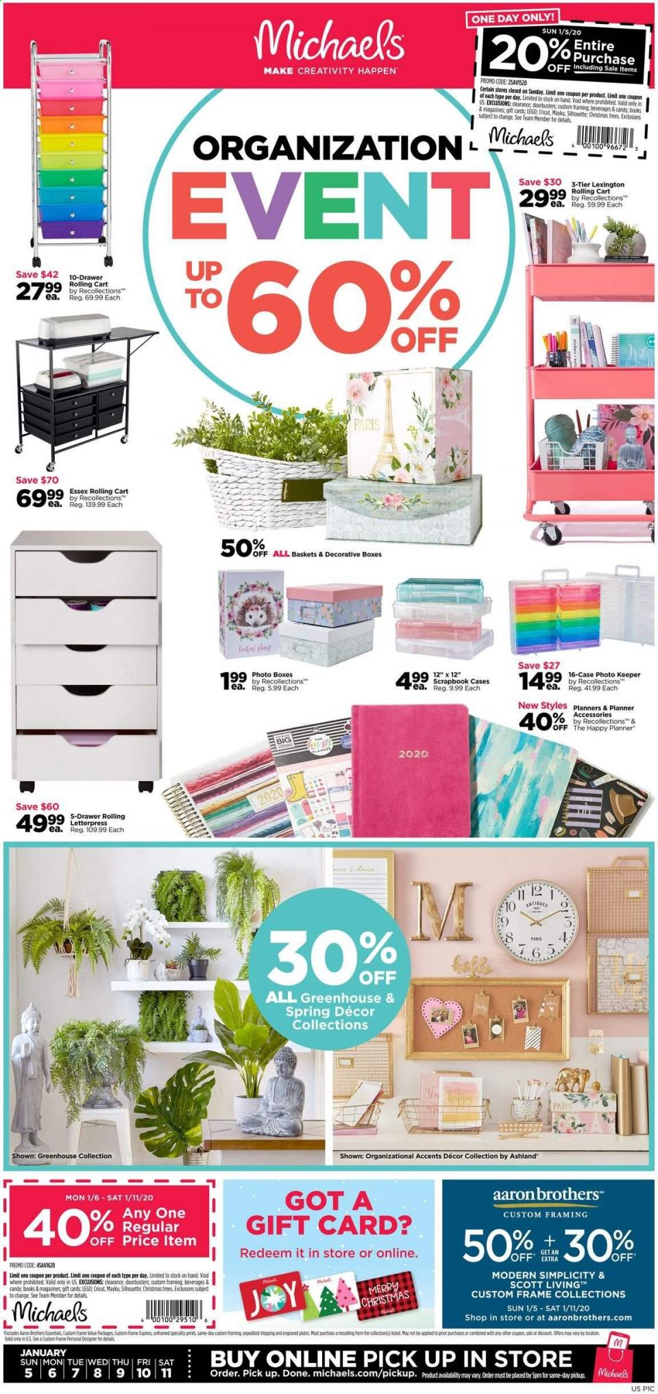 Michaels Weekly Ad Jan 5 - 11, 2020 | WeeklyAds2