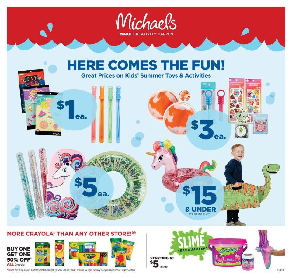 Michaels Weekly Ad Jun 16 - 22, 2019 - WeeklyAds2