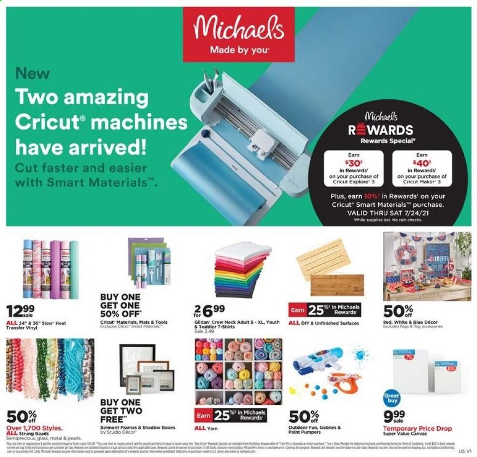 Michaels Weekly Ad Jun 27 - Jul 3, 2021 | WeeklyAds2