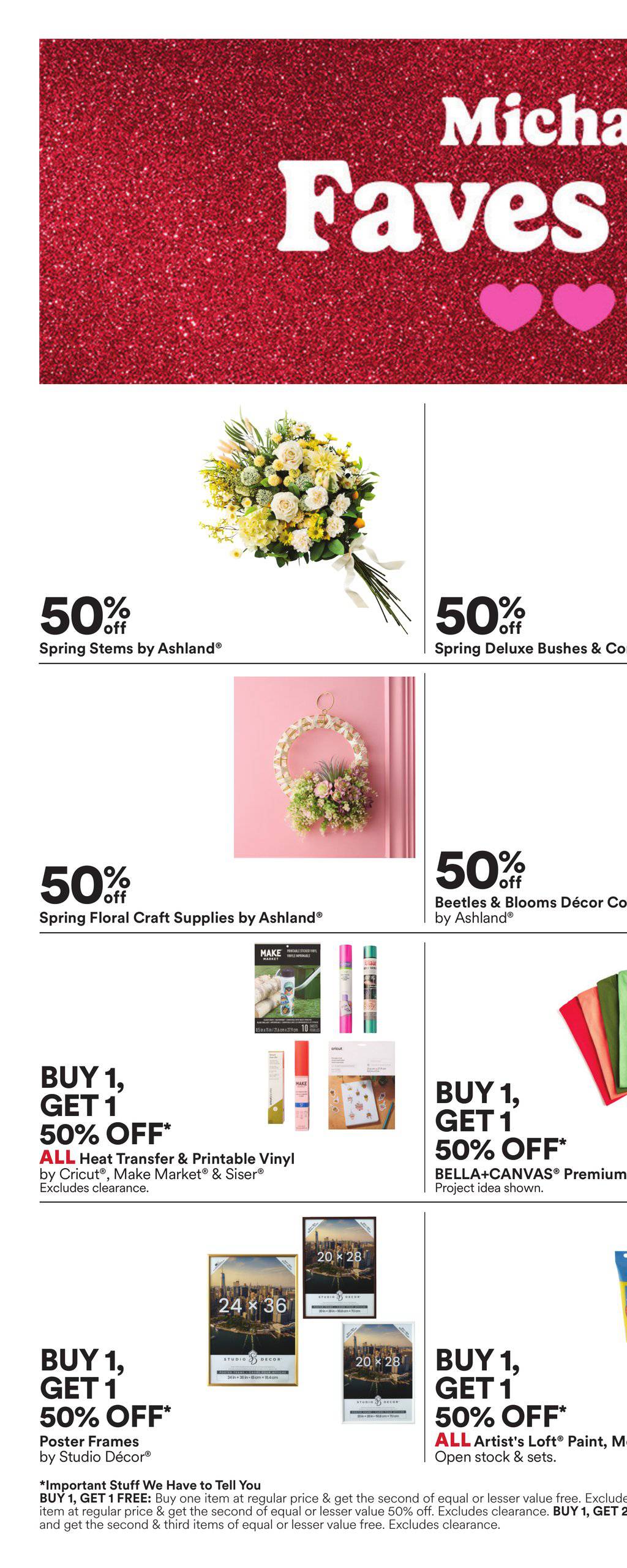 Michaels Weekly Ad March 23 - 27, 2025 | WeeklyAds2