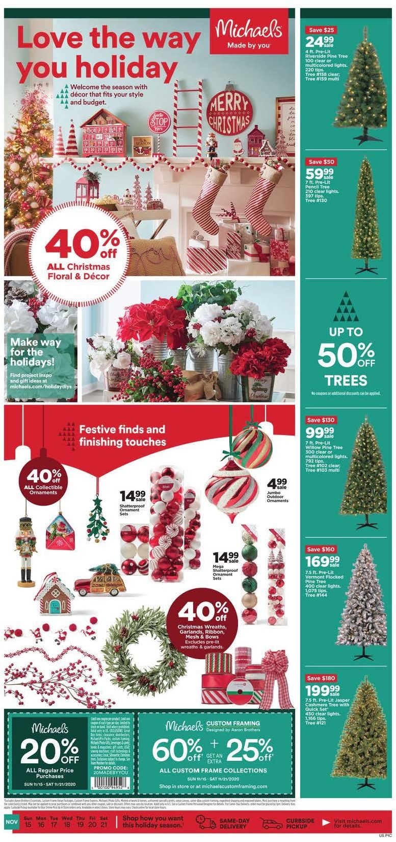 Michaels Weekly Ad Nov 15 - 21, 2020 | WeeklyAds2