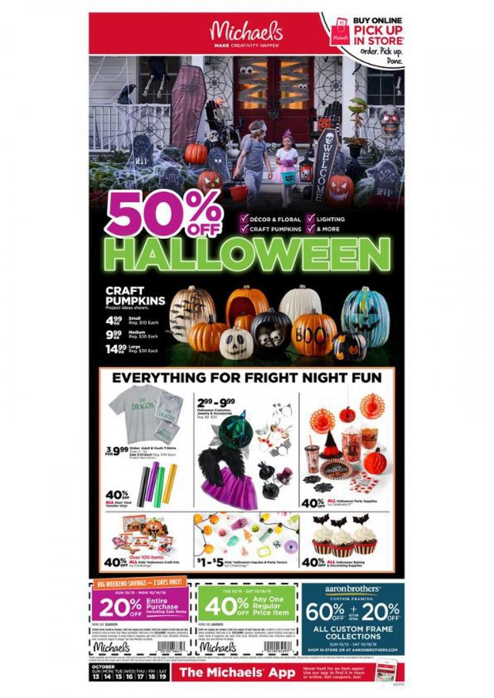 Michaels Weekly Ad Oct 13 - 19, 2019 | WeeklyAds2