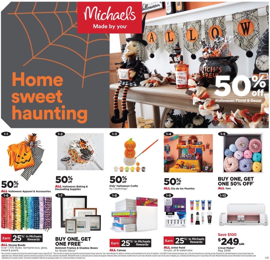 Michaels Weekly Ad Oct 17 - 23, 2021 | WeeklyAds2