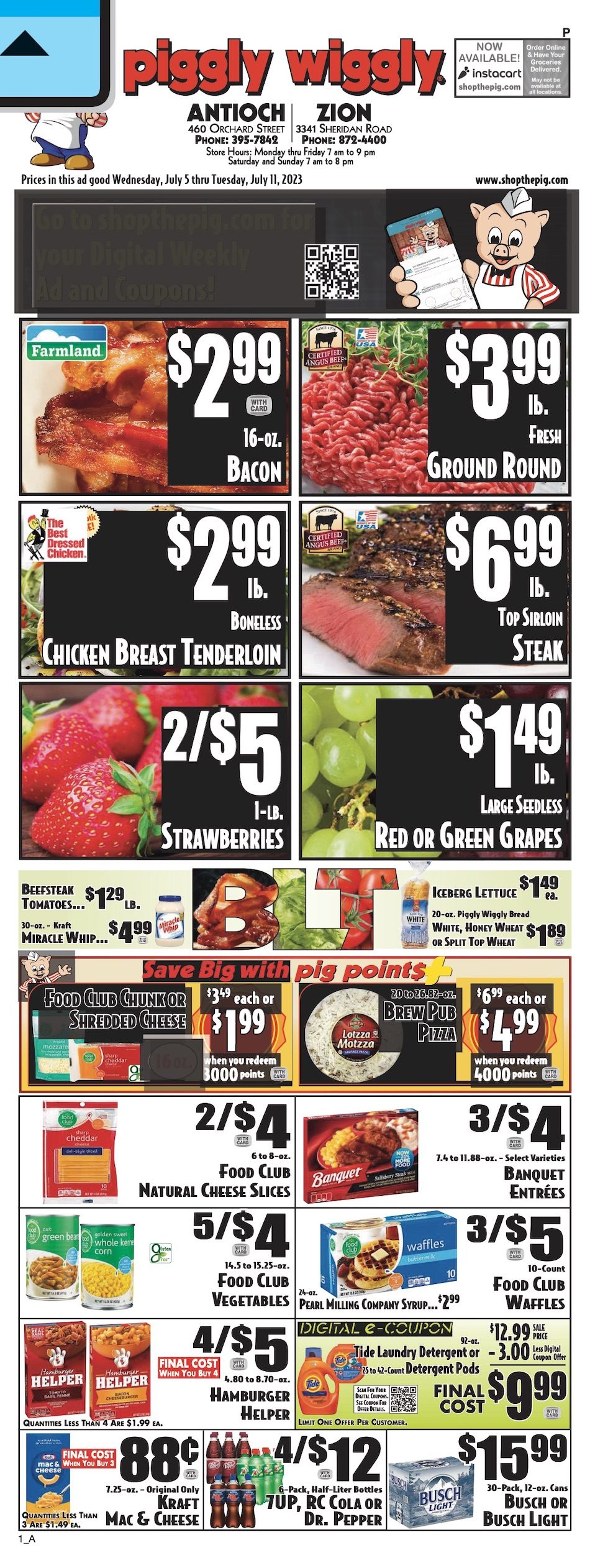 Piggly Wiggly Ad Jul 5 - 11, 2023 | WeeklyAds2
