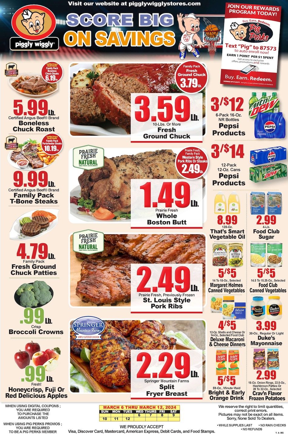 Piggly Wiggly Weekly Ad Mar 6 - 12, 2024 | WeeklyAds2