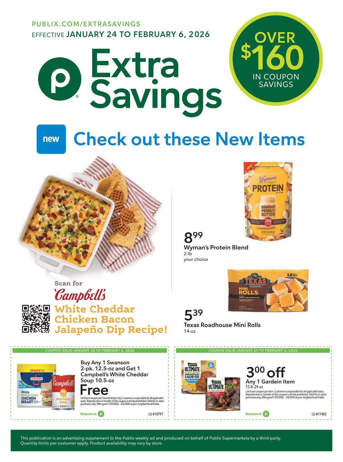 Publix Extra Savings January 24 - February 6, 2026 | WeeklyAds2