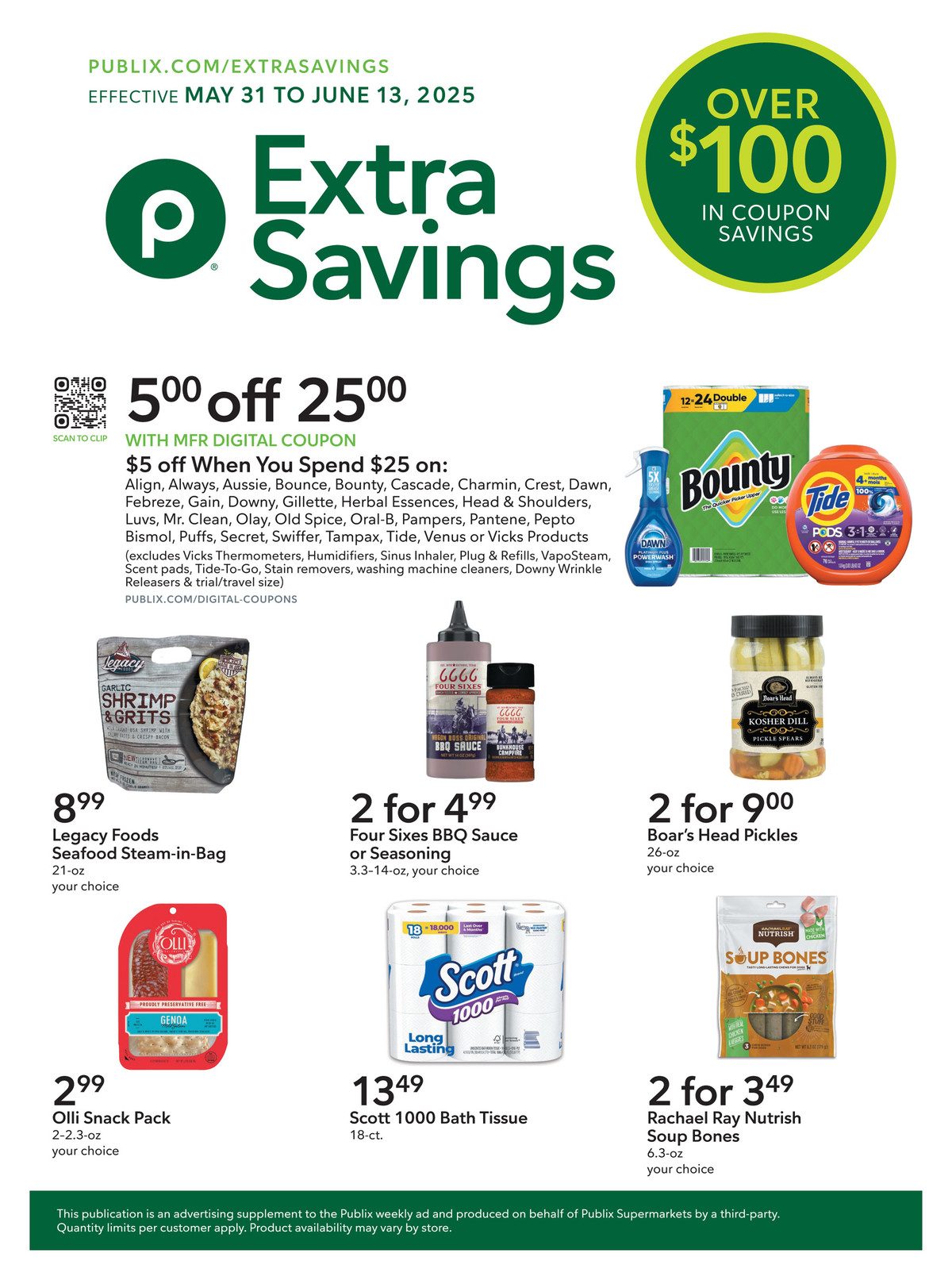 Publix Extra Savings May 31 - June 13, 2025 | WeeklyAds2