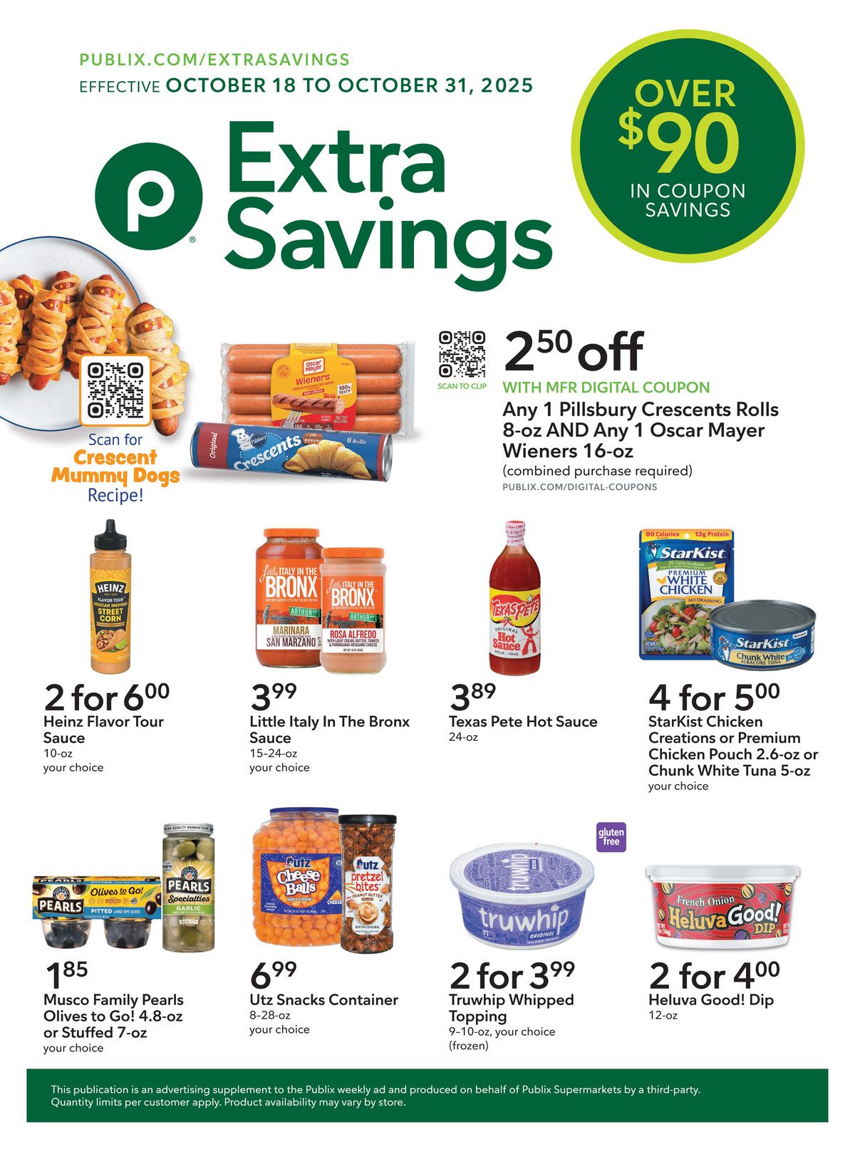 Publix Extra Savings October 18 - 31, 2025 | WeeklyAds2