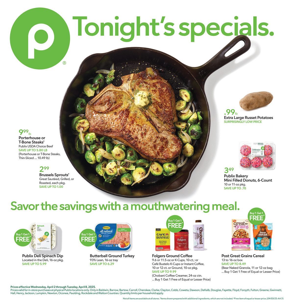 Publix Weekly Ad April 1 - 8, 2025 | WeeklyAds2