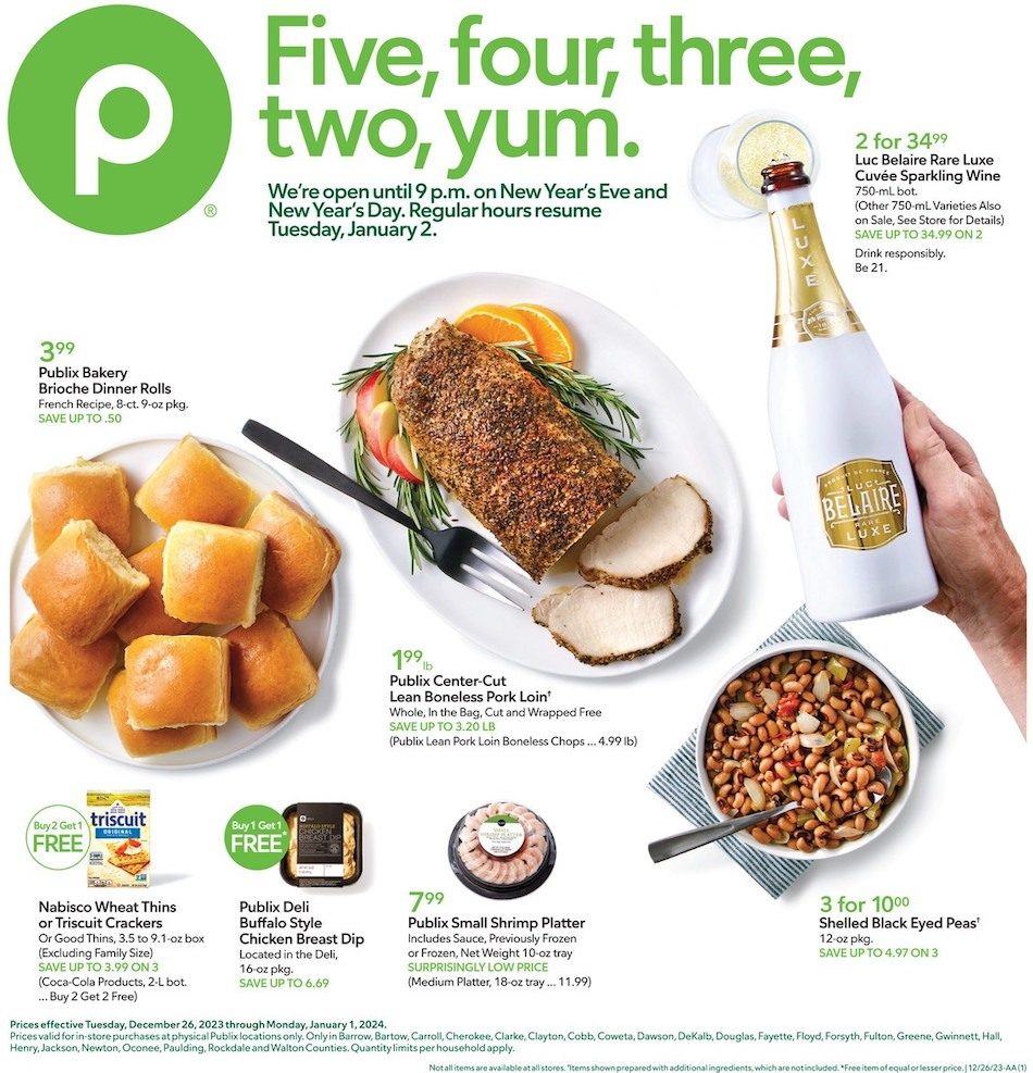 Publix Weekly Ad Dec 26 2023 - Jan 1, 2024 | WeeklyAds2