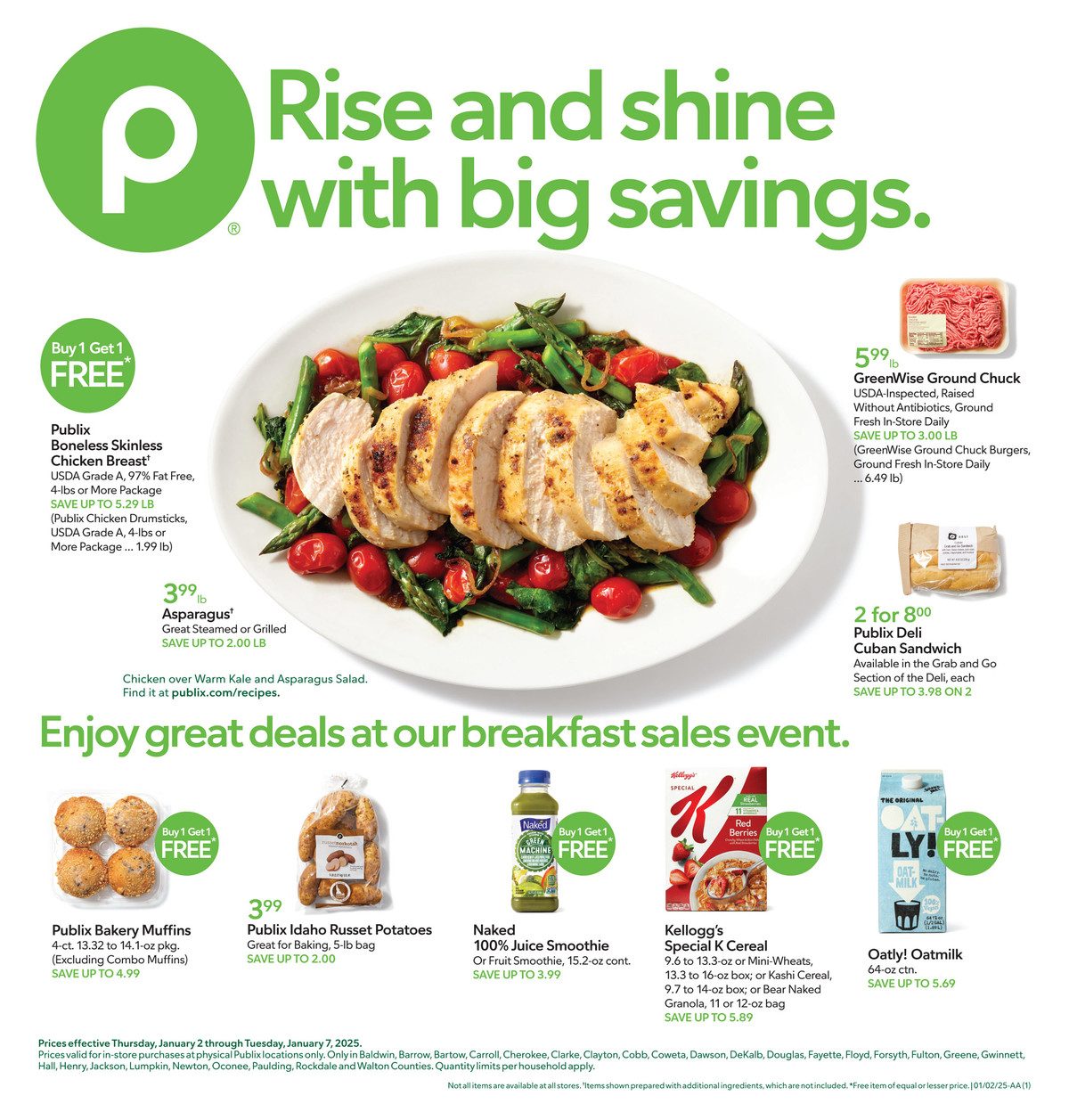 Publix Weekly Ad December 31, 2024 - January 7, 2025 | WeeklyAds2