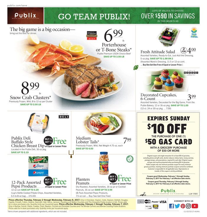 Publix Weekly Ad February 1 - 7 2017 | WeeklyAds2
