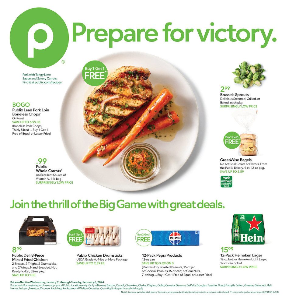 Publix Weekly Ad Jan 31 - Feb 6, 2024 | WeeklyAds2