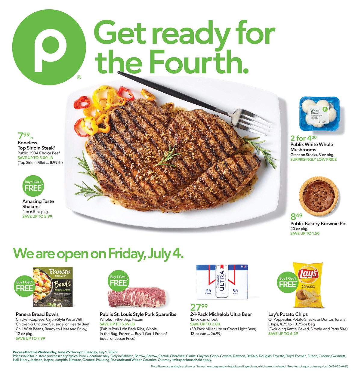 Publix Weekly Ad June 24 - July 1, 2025 | WeeklyAds2