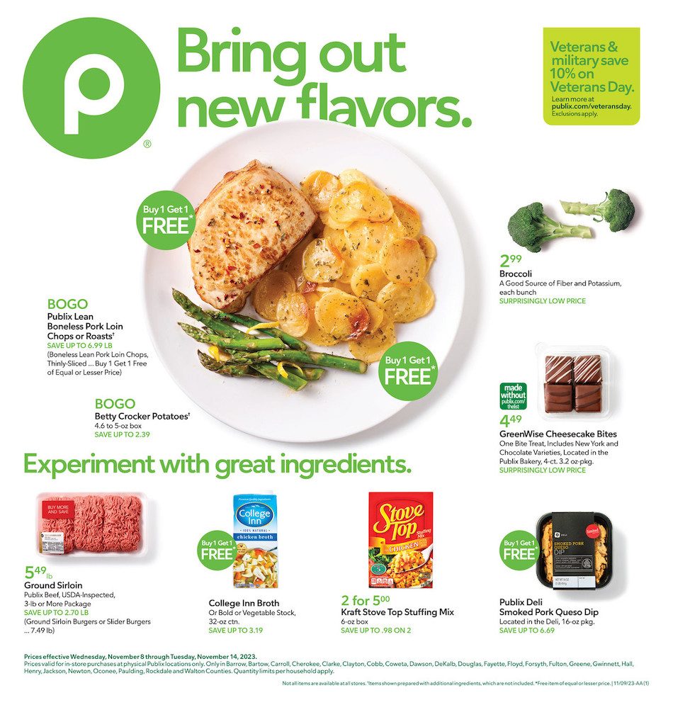 Publix Weekly Ad Nov 8 - 14, 2023 | WeeklyAds2