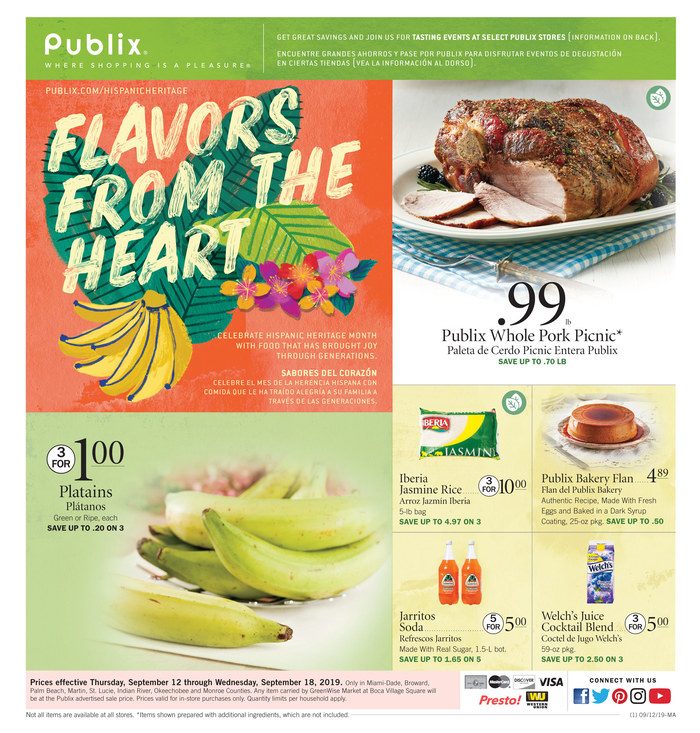 Publix Weekly Ad Sep 11 - 17, 2019 - WeeklyAds2