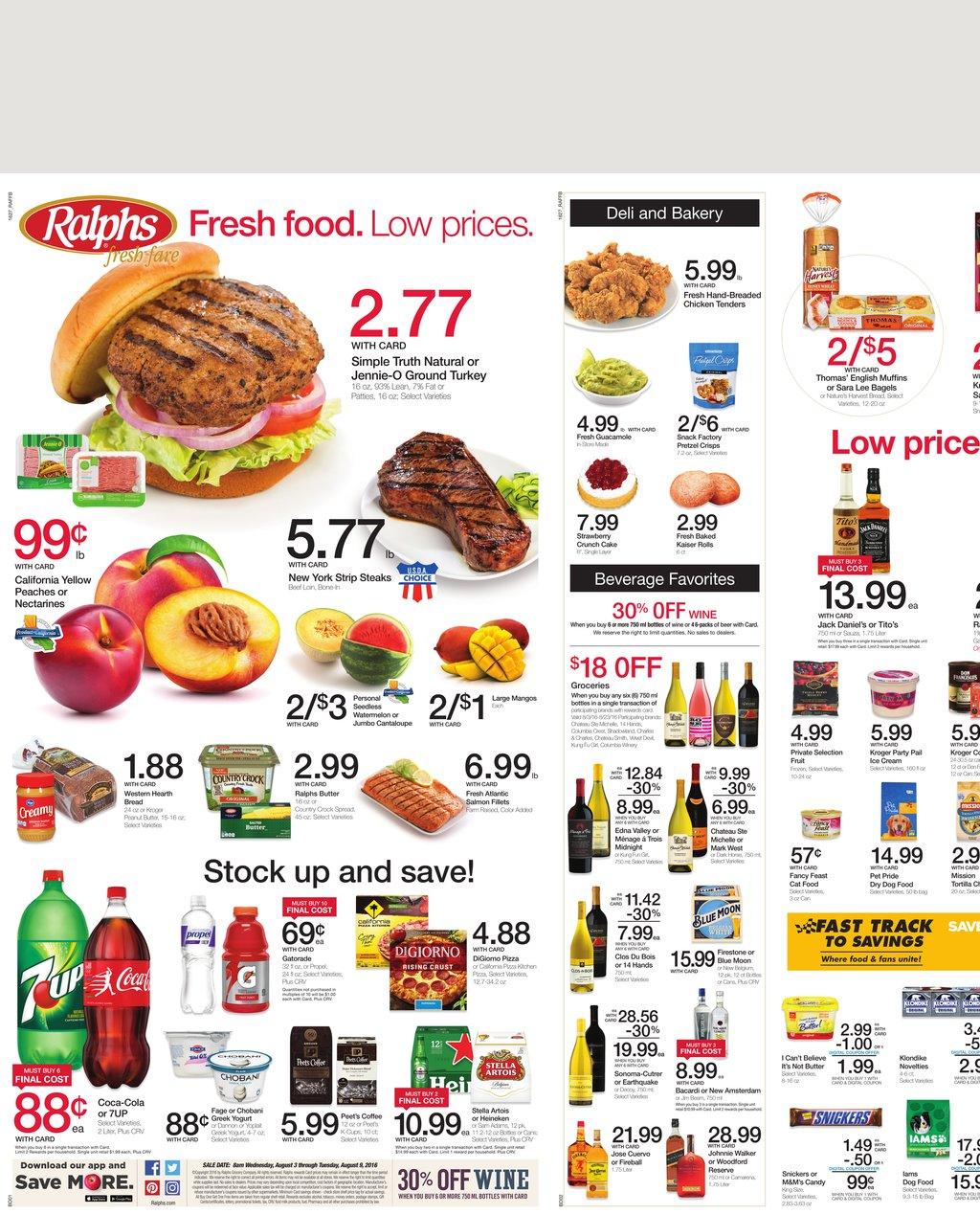 Ralphs Weekly Ad Aug 3 - Aug 9 2016 | WeeklyAds2