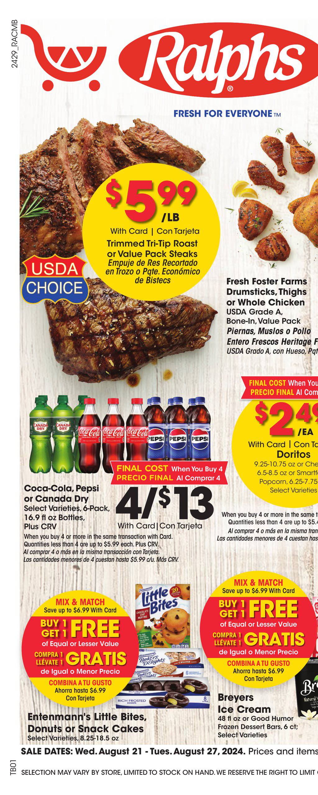 Ralphs Weekly Ad August 21 - 27, 2024 | WeeklyAds2