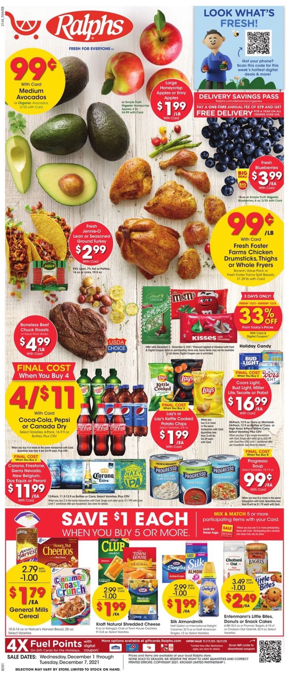 Ralphs Weekly Ad Dec 1 - 7, 2021 | WeeklyAds2