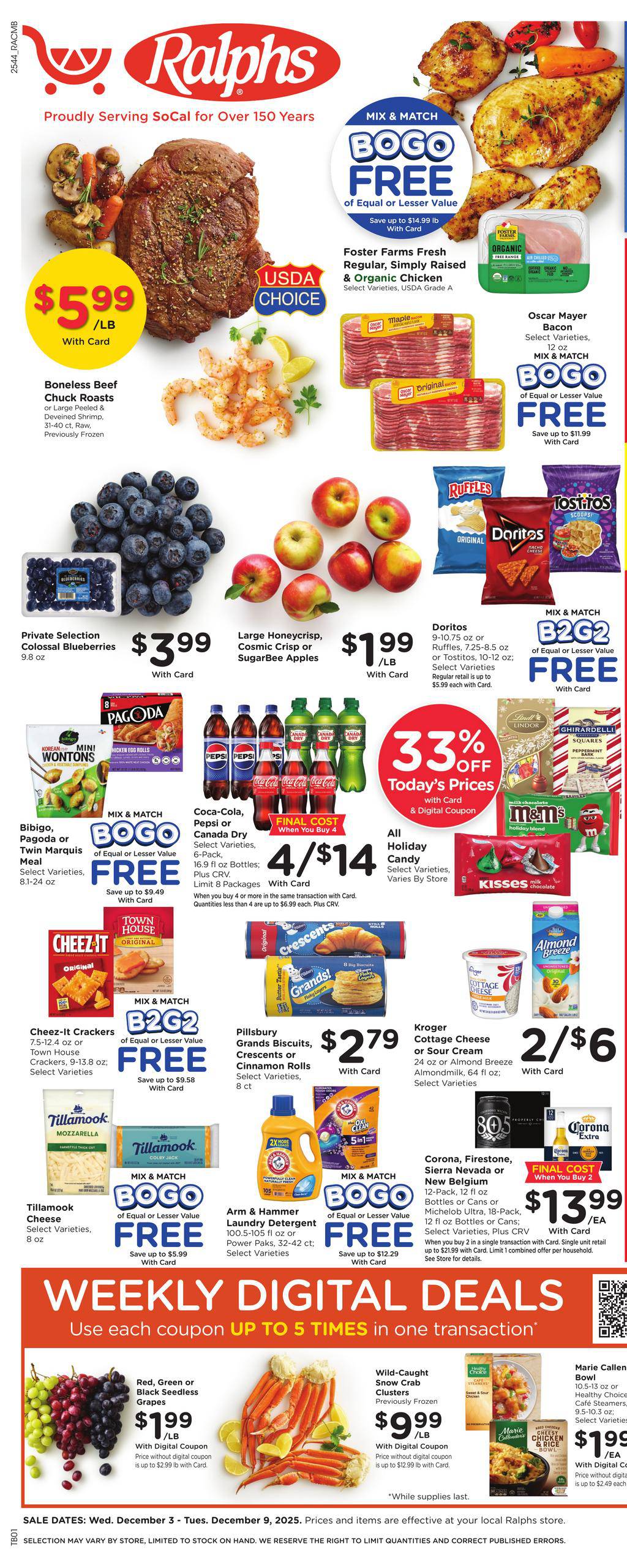 Ralphs Weekly Ad December 3 - 9, 2025 | WeeklyAds2