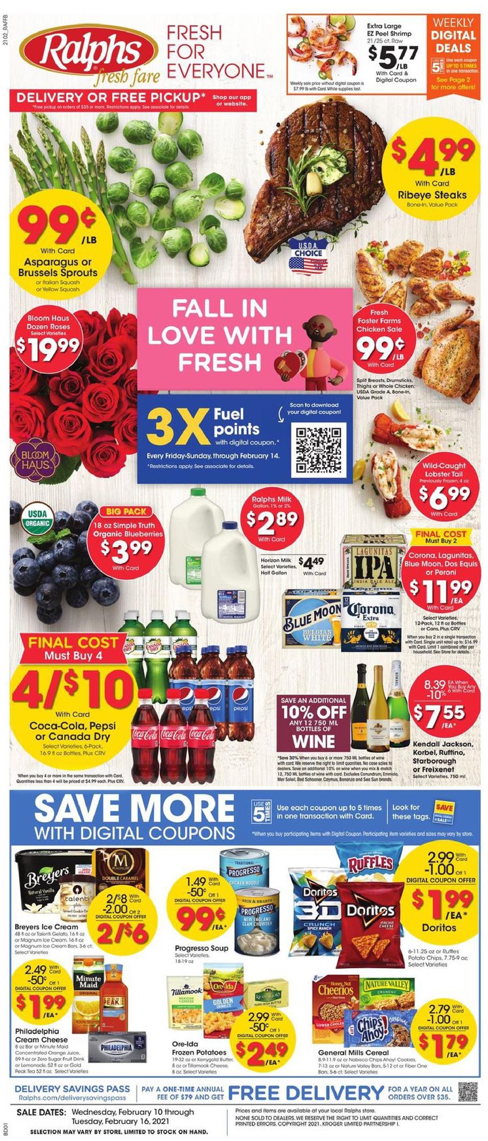 Ralphs Weekly Ad Feb 10 - 16, 2021 | WeeklyAds2