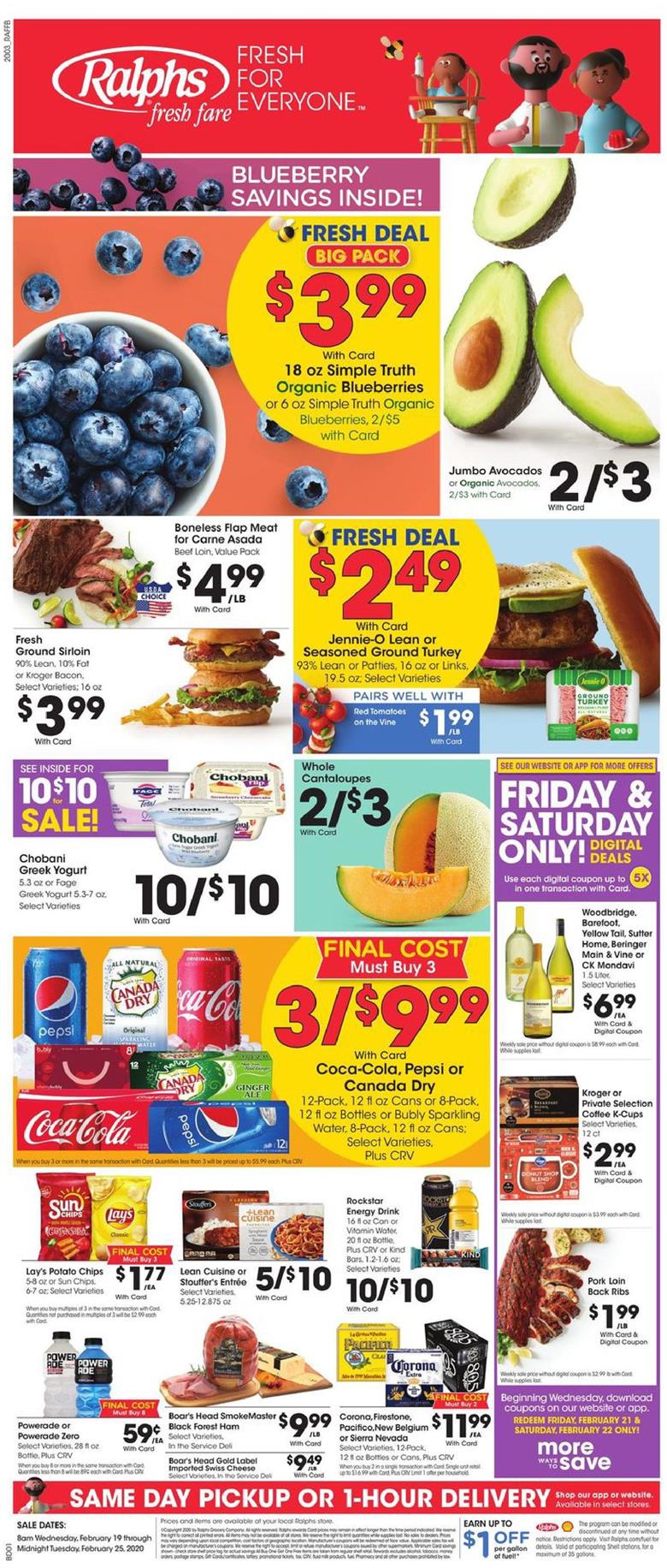Ralphs Weekly Ad Feb 19 - 25, 2020 | WeeklyAds2
