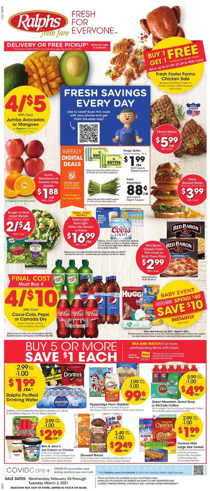 Ralphs Weekly Ad Feb 24 - Mar 2, 2021 - WeeklyAds2