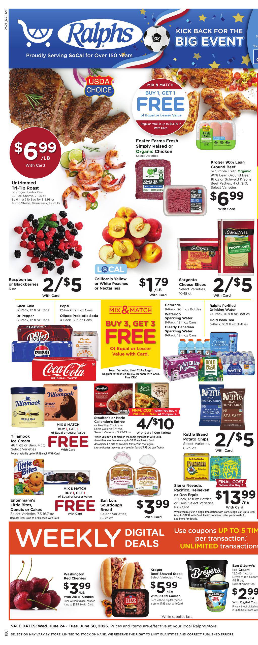 Ralphs Weekly Ad June 24 - 30, 2026 | WeeklyAds2