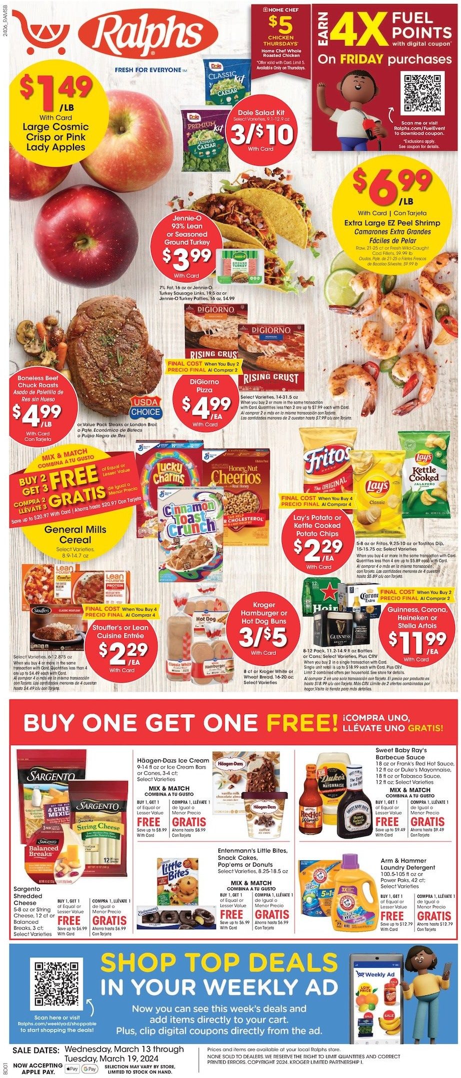 Ralphs Weekly Ad Mar 13 - 19, 2024 | WeeklyAds2