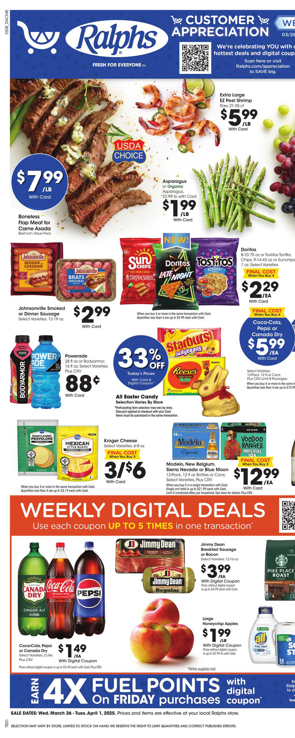 Ralphs Weekly Ad March 26 - April 1, 2025 | WeeklyAds2