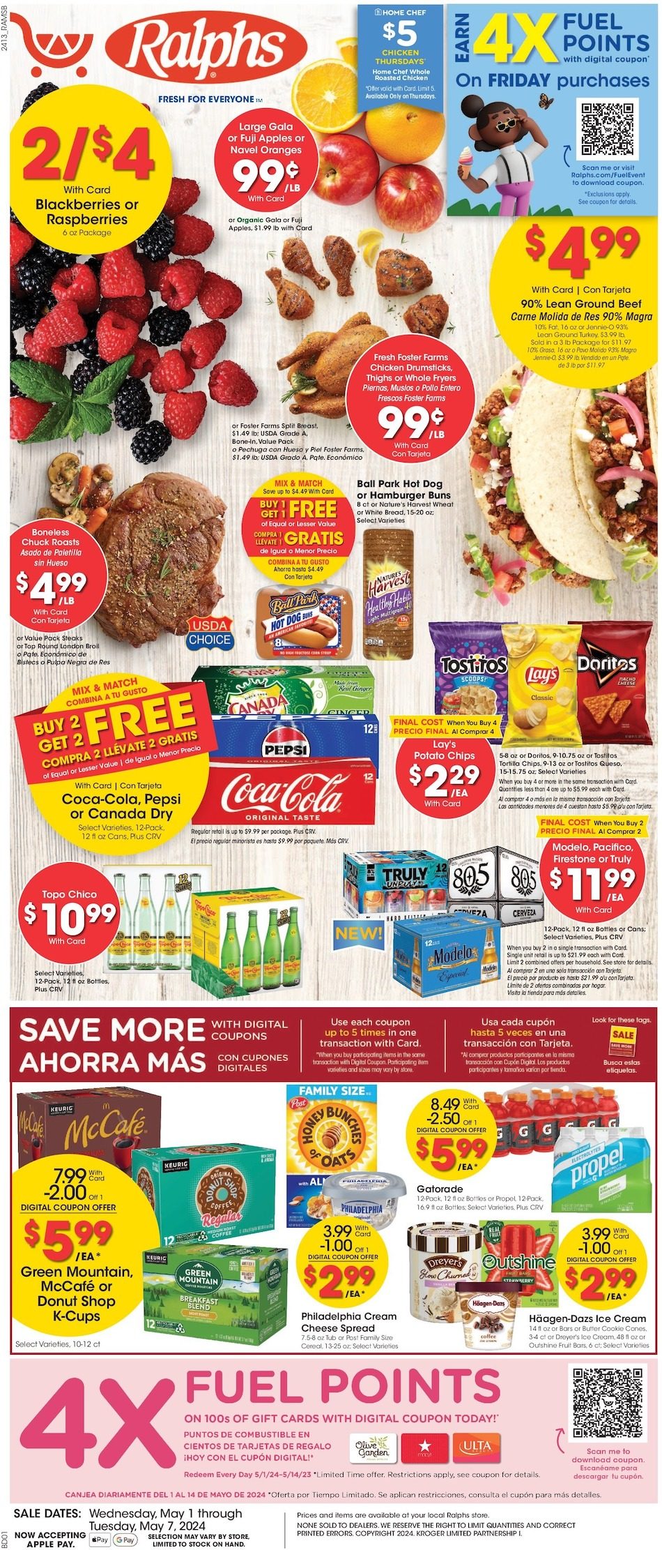 Ralphs Weekly ad May 1 - 7, 2024 | WeeklyAds2