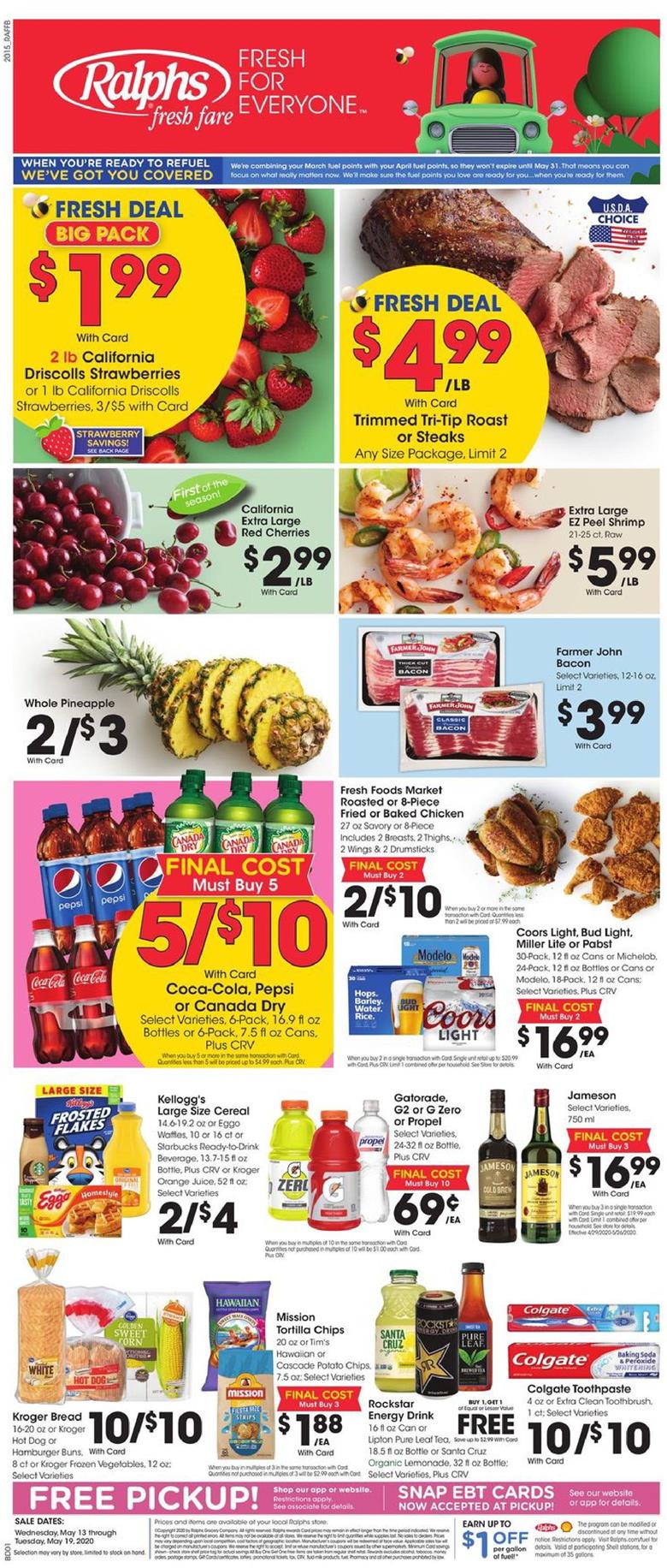 Ralphs Weekly Ad May 13 - 19, 2020 | WeeklyAds2